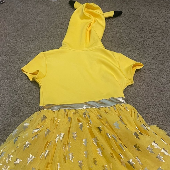 N/A | Dresses | Girls Pokemon Pikachu Cosplay Tutu Dress Yellow | Poshmark